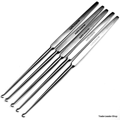 5x Gillies retractors small skin hooks surgical instruments Dermatology ...