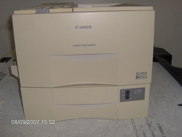 Canon Laser Class 9000l Super G3 Printer Fax Machine and Copier Combo ...