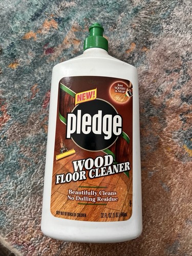 VTG SC Johnson Pledge Wood Floor Cleaner 1996 Original Formula 32oz ...