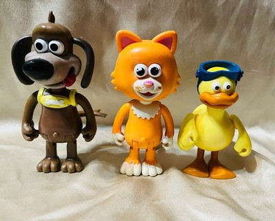 Cbeebies Timmy Time Mitten The Kitten, Ruffy the Dog and Yabba the Duck ...