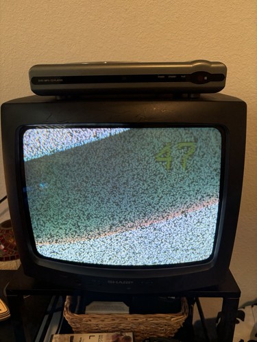 Sharp 13 CRT TV with DVD Player Combo No Remote | eBay