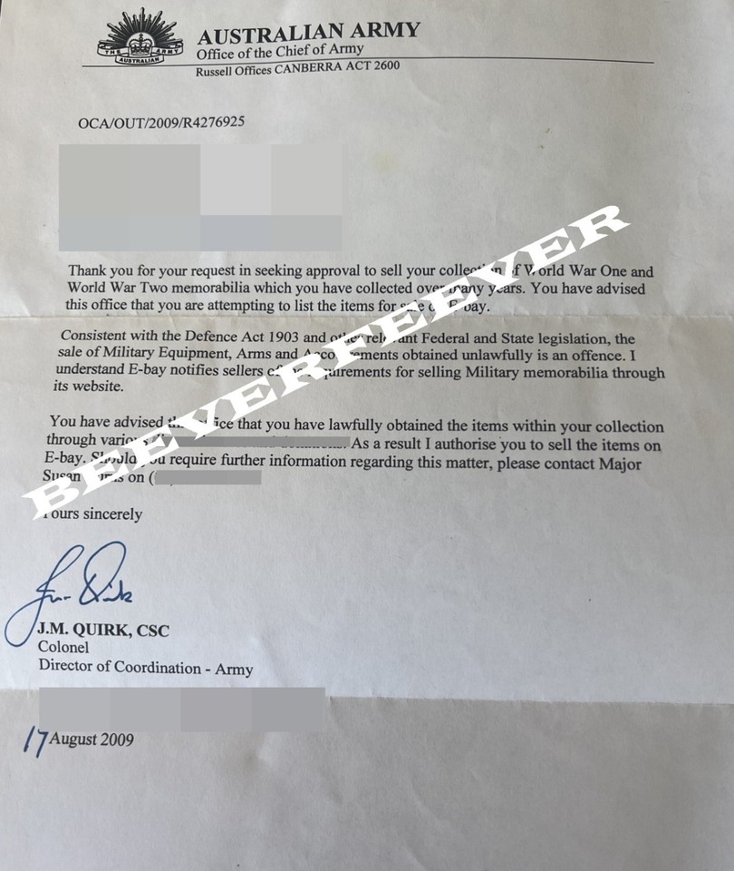 WW2/Vietnam Australia Army Captain Uniform Shoulder Boards. Officer ...