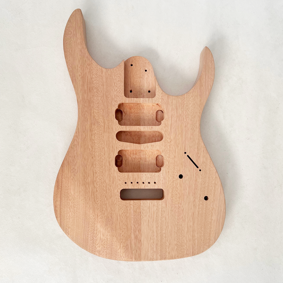 DIY 170 6 String Electric Guitar Kit Mahogany Body Humbucker Pickup | eBay