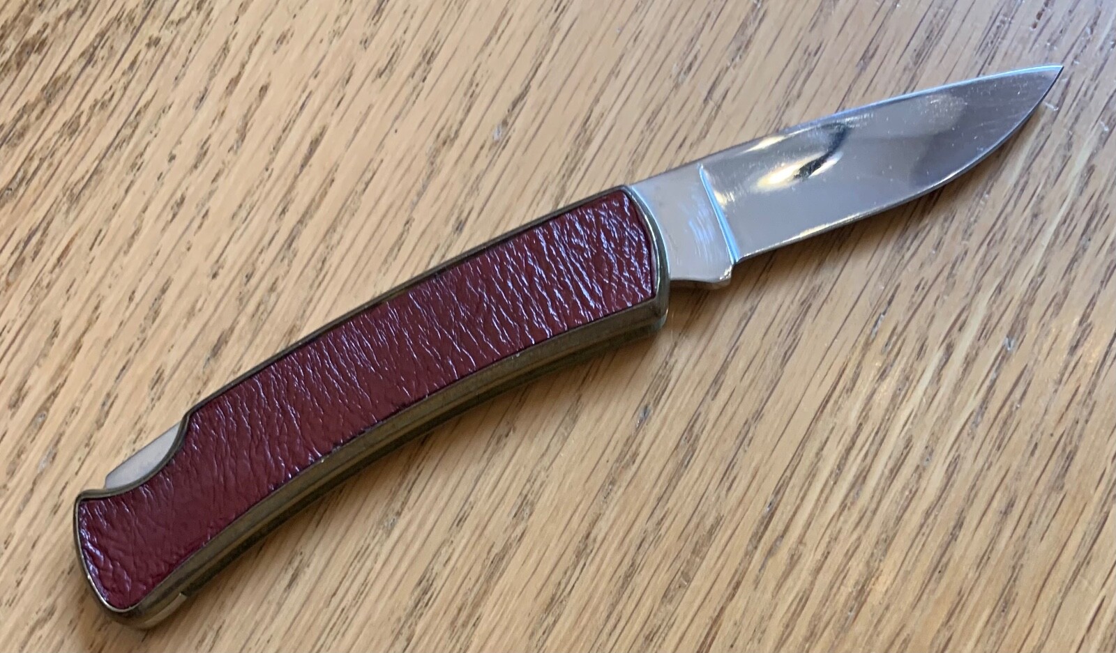 BUCK 529 RED SHARK BUCKSKIN KNIFE NO BOX | eBay