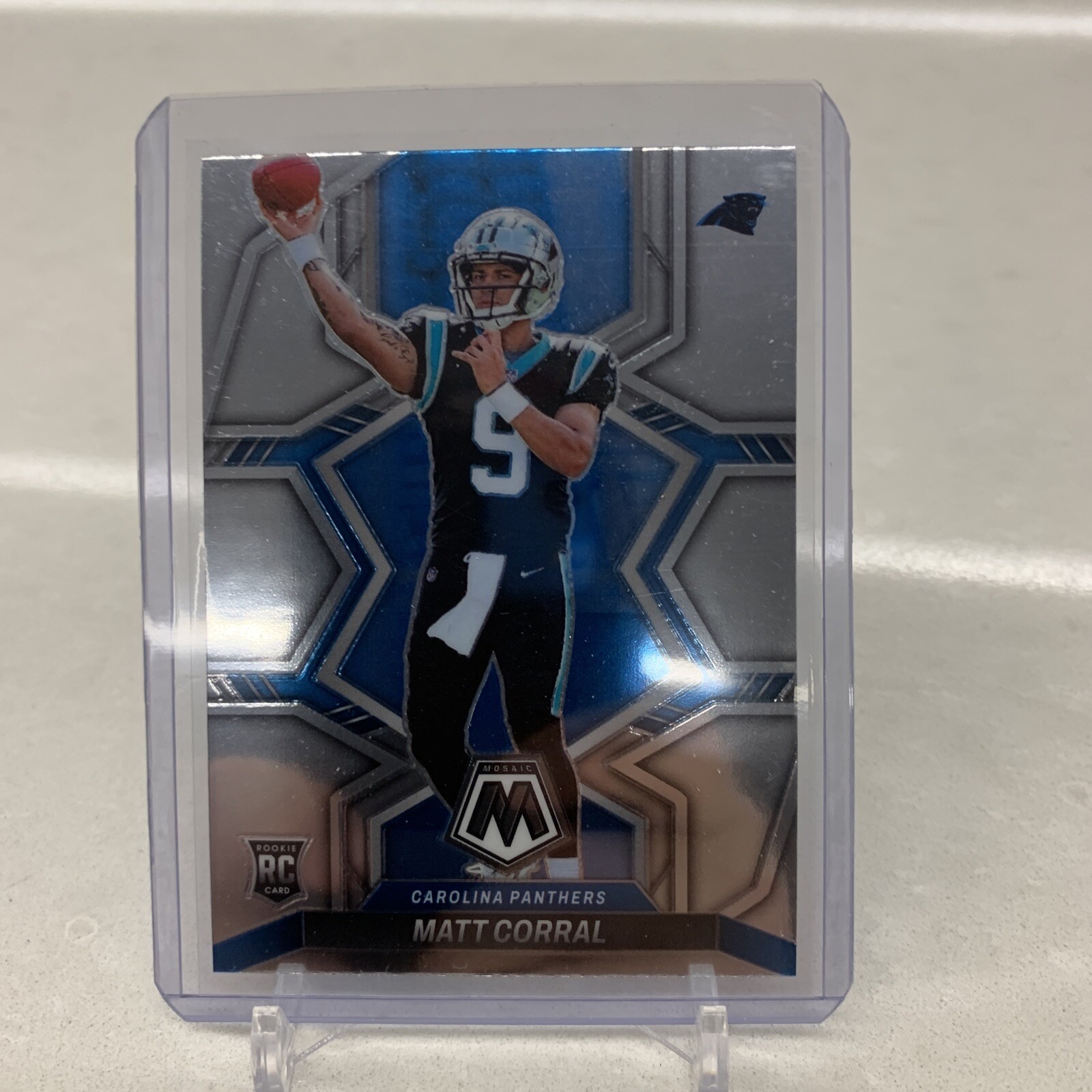 2022 Panini Mosaic Matt Corral Base Rookie RC #304 Carolina Panthers | eBay