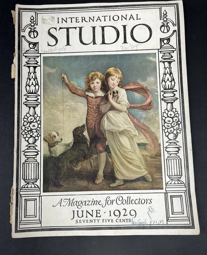 International Studio A Magazine For Collectors June 1929 Art Decor ...