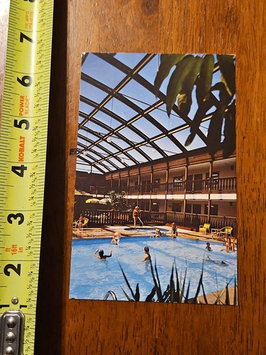 POSTCARD MIDWAY MOTOR LODGE SPRINGDALE OHIO RARE OLD VINTAGE POOL | eBay