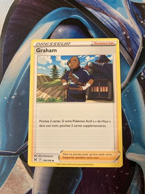 Carte Pokémon Graham 158/196 EB11 Origine Perdue | eBay