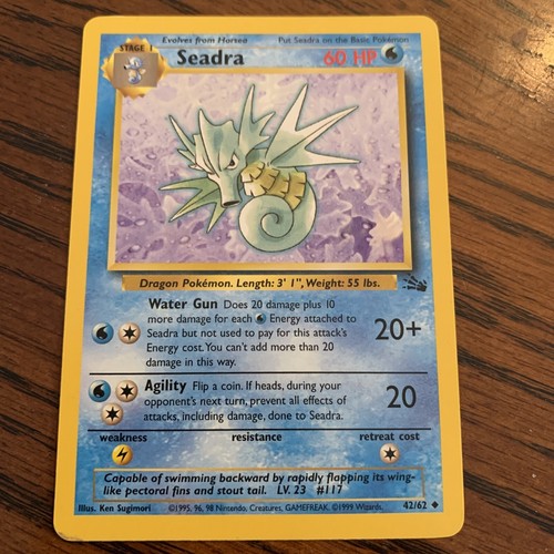 Pokémon TCG Seadra Legendary Collection 63 Regular Uncommon | eBay