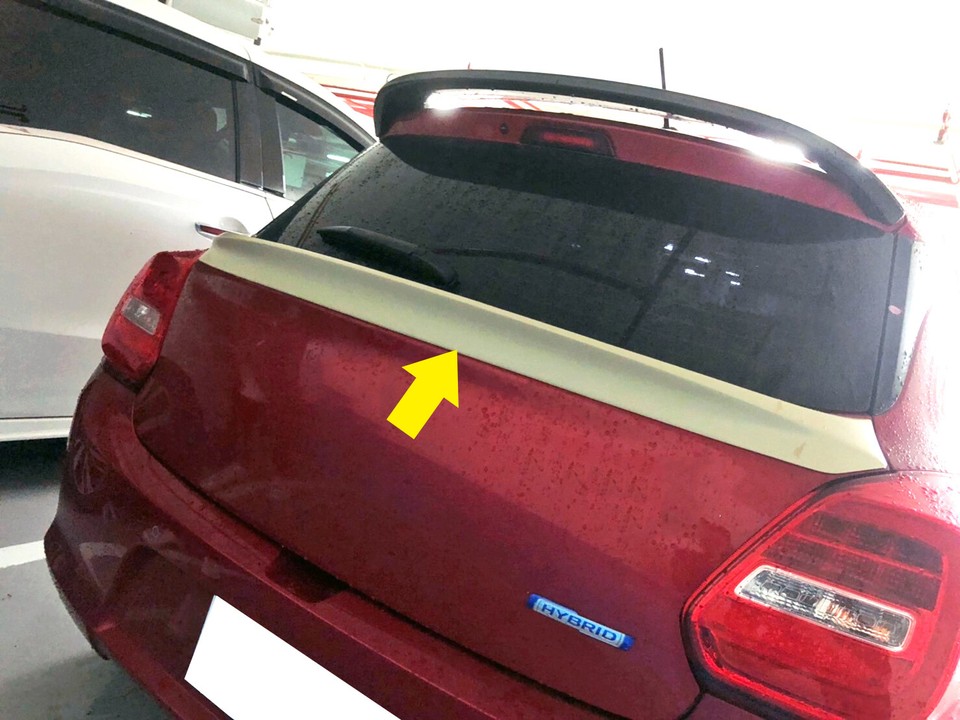 2017-2024 Unpainted Fit For Suzuki Swift ZC33S 3rd Hatchback D Mid ...