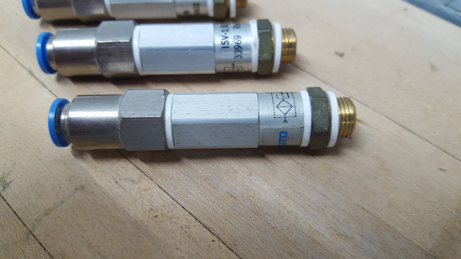 Lot of 5 - Festo Vacuum Security / Safety Valve ISV-1/8 33969 USED | eBay