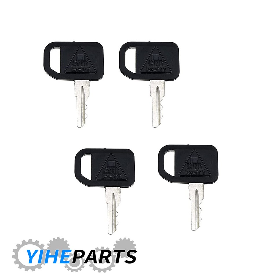4X Ignition Keys AM131841 for John Deere Gator 4X2 6X4 425 GT235 GT245 ...