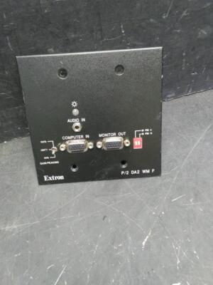 Extron P/2 DA2 WM F Black (67.75-279-11.25) | eBay