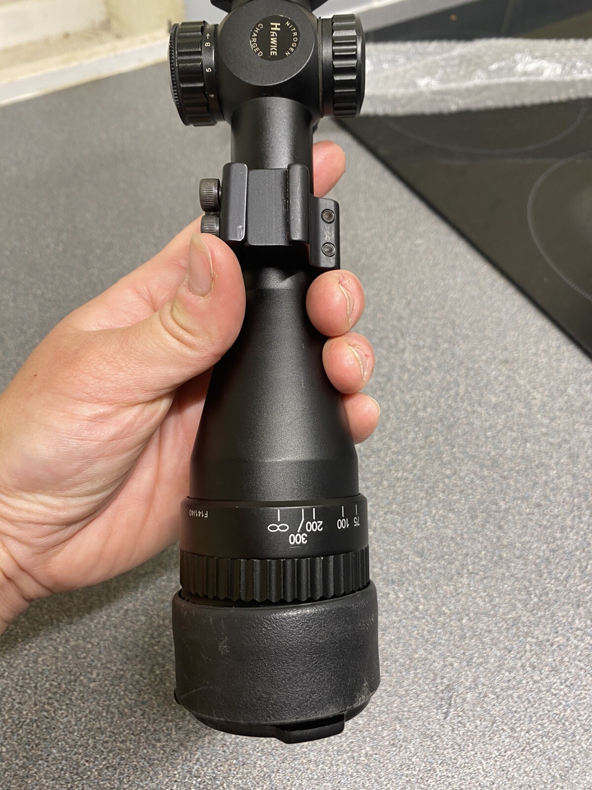 Hawke Panorama EV 4-12x40 AO IR Gun Sight Rifle Scope | eBay