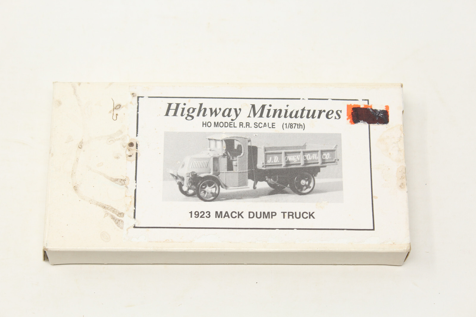 HO 1:87 Jordan Highway Miniatures 1923 Mack Dump Truck Vehicle Kit | eBay
