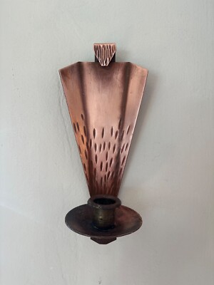 Roycroft Arts & Crafts Copper Wall Sconce | eBay