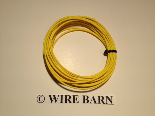 HIGH TEMP AUTOMOTIVE WIRE - 20 GAUGE TXL WIRE -SIX (6) COLORS - 25 ...