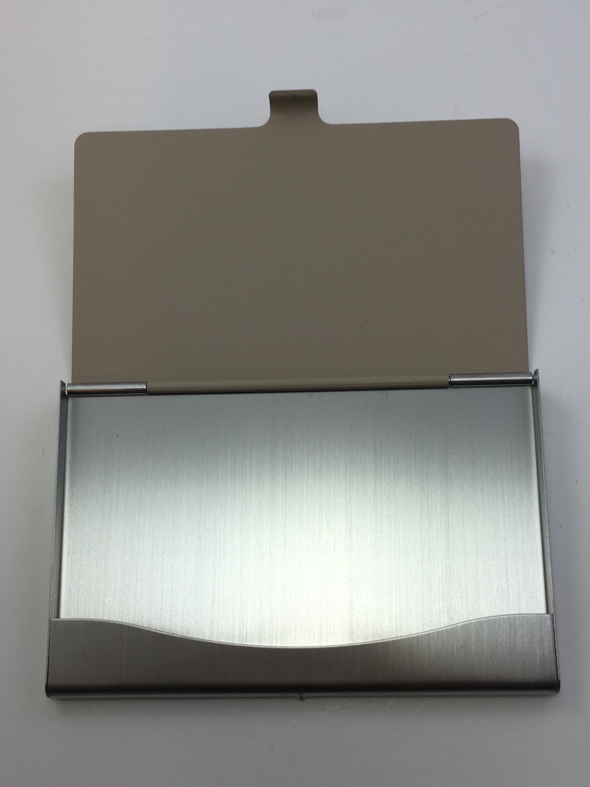 Business Card Carrying Case - Stainless Steel - Zebra - Gold / Black | eBay