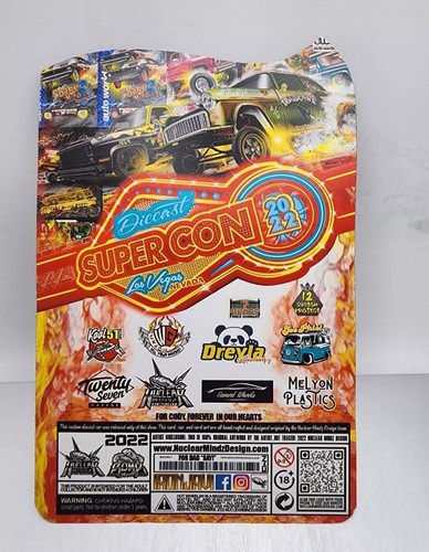 2022 Super Con Nuclear Mindz Design EXCLUSIVE Custom 55 Chevy Gasser ...