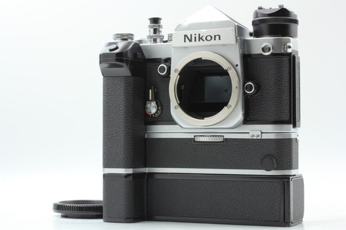 【N MINT】 Nikon F2 35mm SLR Eye Level DE-1 w/ Motor Drive MD-2 MB-1 ...