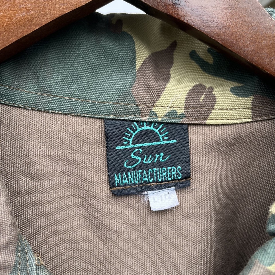 Vintage South African Sun Airborne Camo Jump Jacket Transkei Style ...