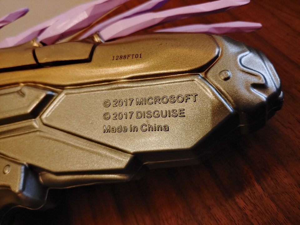 Halo Covenant Needler Replica Toy Gun Video Game Cosplay Costume ...