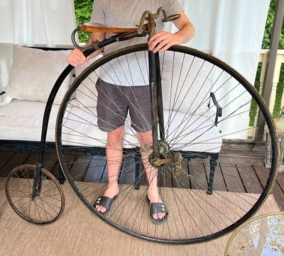 Antique 1880’s “Speedwell Light Roadster” High Wheel Penny Farthing ...