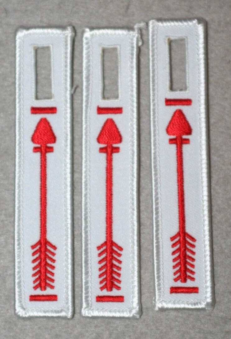 ORDER OF THE ARROW POCKET DANGLE SASH PATCH SET OF 3 BROTHERHOOD | eBay