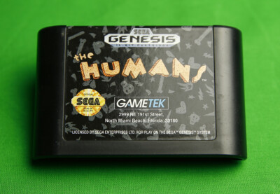 The Humans by GameTek • Sega Genesis/Mega Drive System/Console • 1992 ...