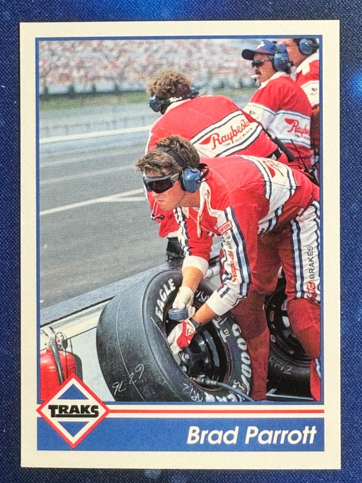 1992 Traks #172 Brad Parrott Allison Motorsports | eBay