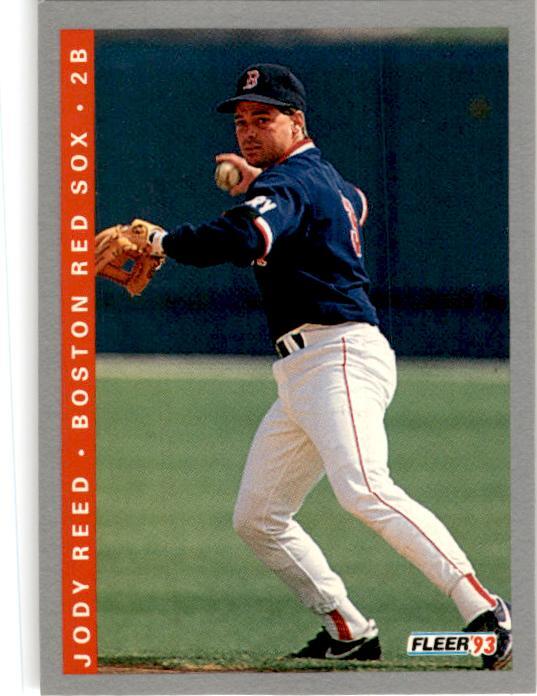 1993 Fleer Baseball #182 Jody Reed Boston Red Sox Vintage Original | eBay