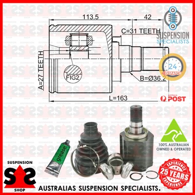 Transmission Sided Joint Kit, Drive Shaft Suit LAND ROVER Freelander 2 ...