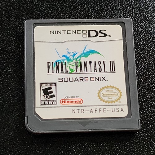 Final Fantasy III Nintendo DS Loose Cartridge, Tested & Working | eBay