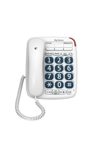 BT Big Button 200 Corded Phone with Handsfree Speaker 5016351304433 ...