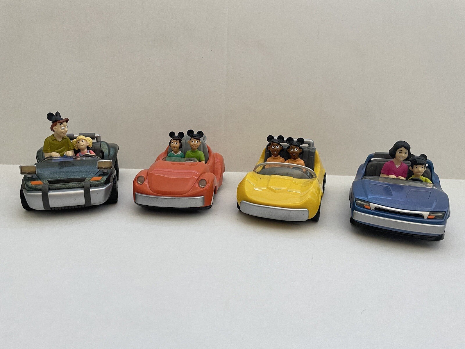 THE CHEVRON CARS Disneyland Autopia Collectible, Lot of 4 | eBay