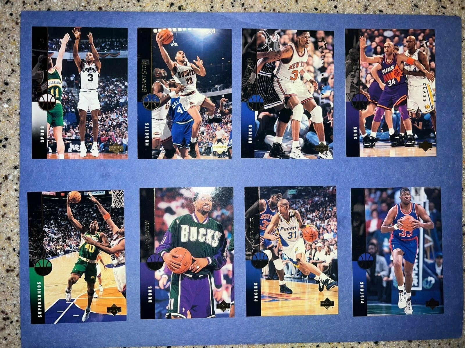 1994-95 UPPER DECK BASE BASKETBALL CARDS YOU CHOOSE 1-350 NBA CARD FREE ...