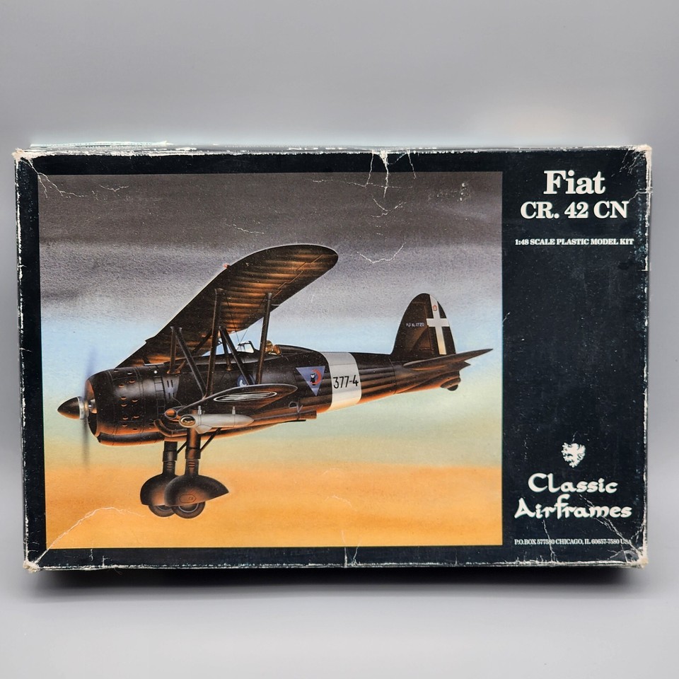 Classic Airframes 1/48 Fiat Cr.42 CN Instruction Booklet & Painting Guide Only | eBay