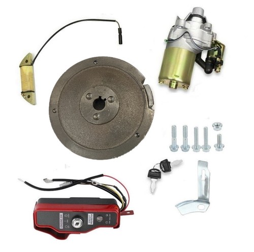 Electric Start Kit fits Honda GX390 13HP 2011 and Up Flywheel Starter ...