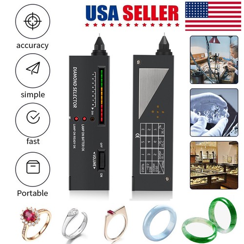 Diamond Tester Digital Selector Gemstone Gem Testing Kit Portable ...