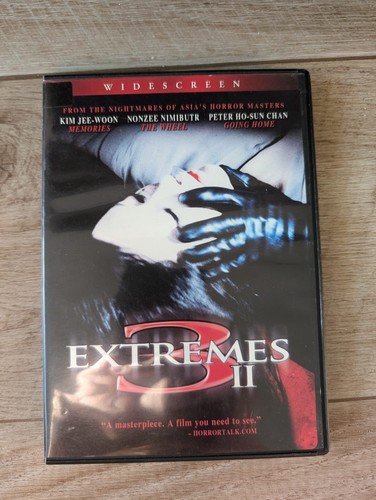 3 Extremes II 3 쓰리 DVD (2002) 2006 RARE OOP Korean Horror NM Like New ...