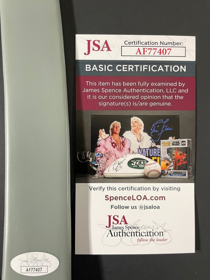 Raushan Hammond Signed 20" Pirate Sword Hook Lost Boys Thud Butt JSA ...