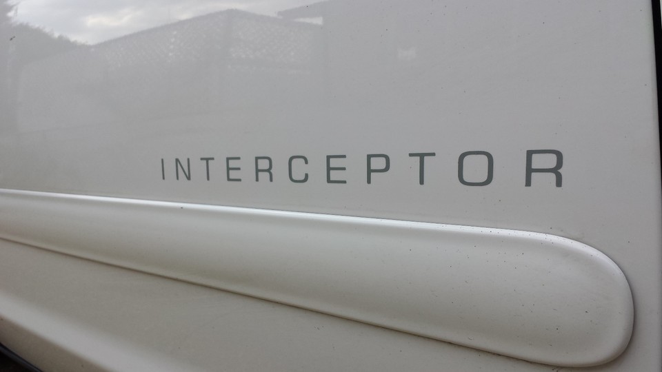 Ford "Interceptor" Trim Emblem Decal Sticker P71 Crown Victoria Vic ...