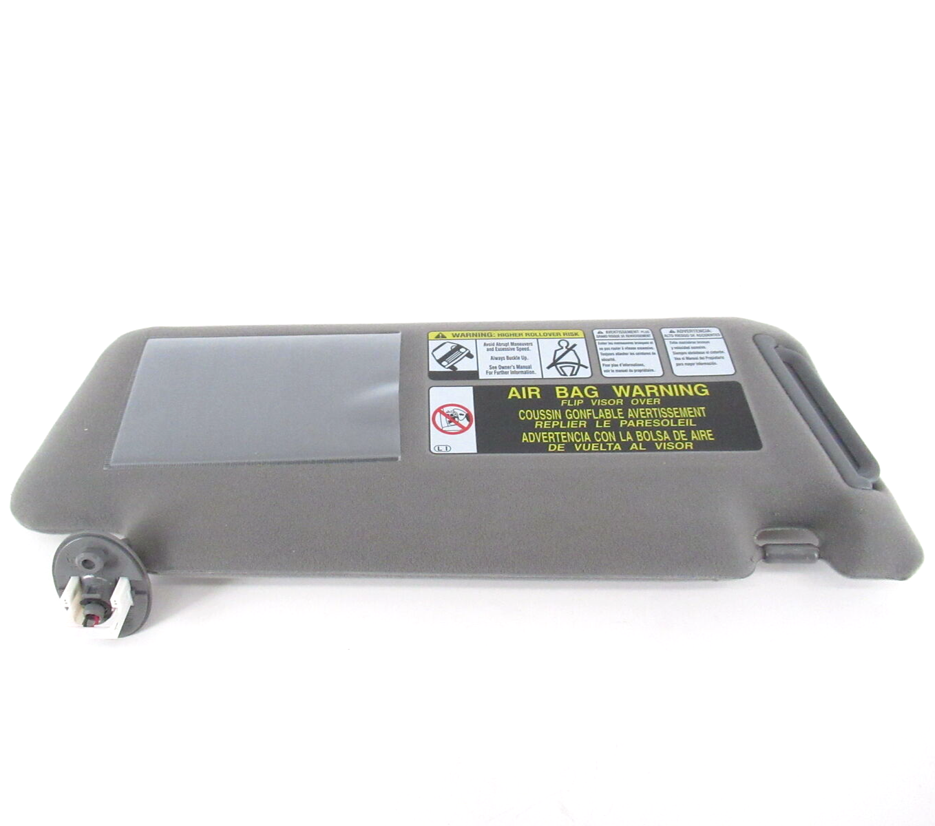 Genuine OEM Toyota 74320-35C50-B0 Driver LH Sun Visor Gray Double Cab ...