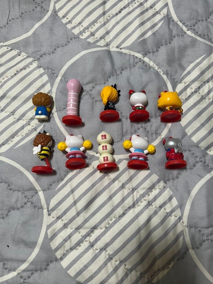 Figure Toy Chocolate Egg Crayon Shin chan Gachapon Anpanman Vintage ...