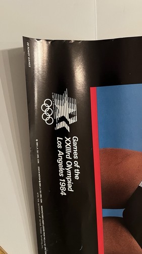 Vintage 1980’s Poster Rowdy Gaines, Gold Medalist the XXIIIrd Olympiad ...