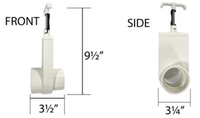 Spa Gate Valve 2" S x 2" Spg | eBay