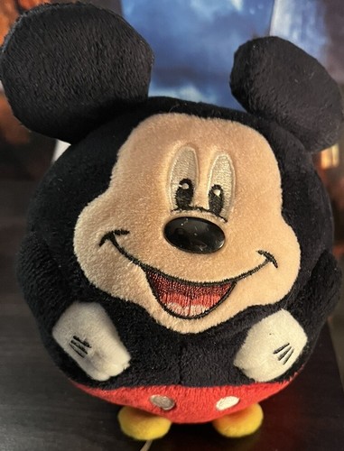 Disney Mickey Mouse Plush 9" Ty Beanie Babies Ballz Stuffed Animal Toy ...