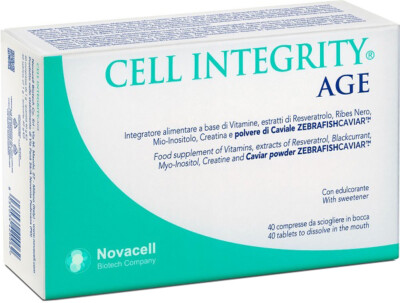 Novacell Cell Integrity Age NahrungsergÃ¤nzungsmittel 40 Tabletten ...