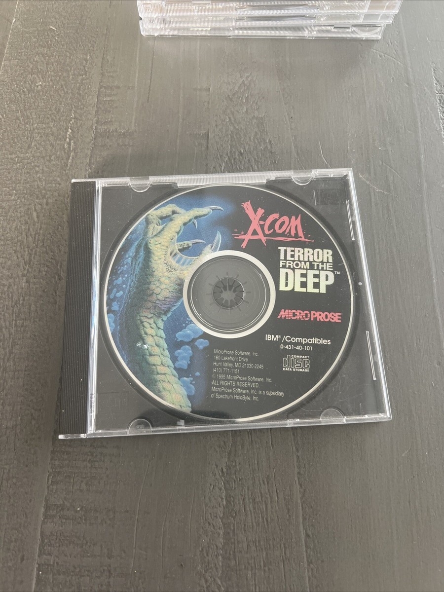 Xcom Terror From The Deep Microprose 1995 Pc Games