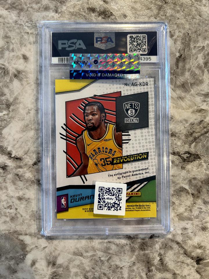 Kevin Durant Auto PSA Gem Mint 10 2019 | eBay